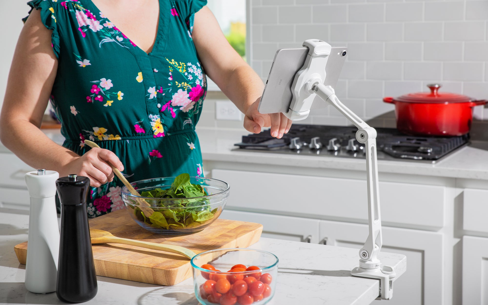 HoverBar Duo Flexible Arm for iPad and iPhone | Twelve South