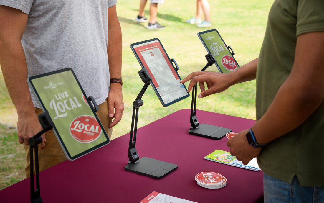 HoverBar Duo Flexible Arm for iPad and iPhone | Twelve South