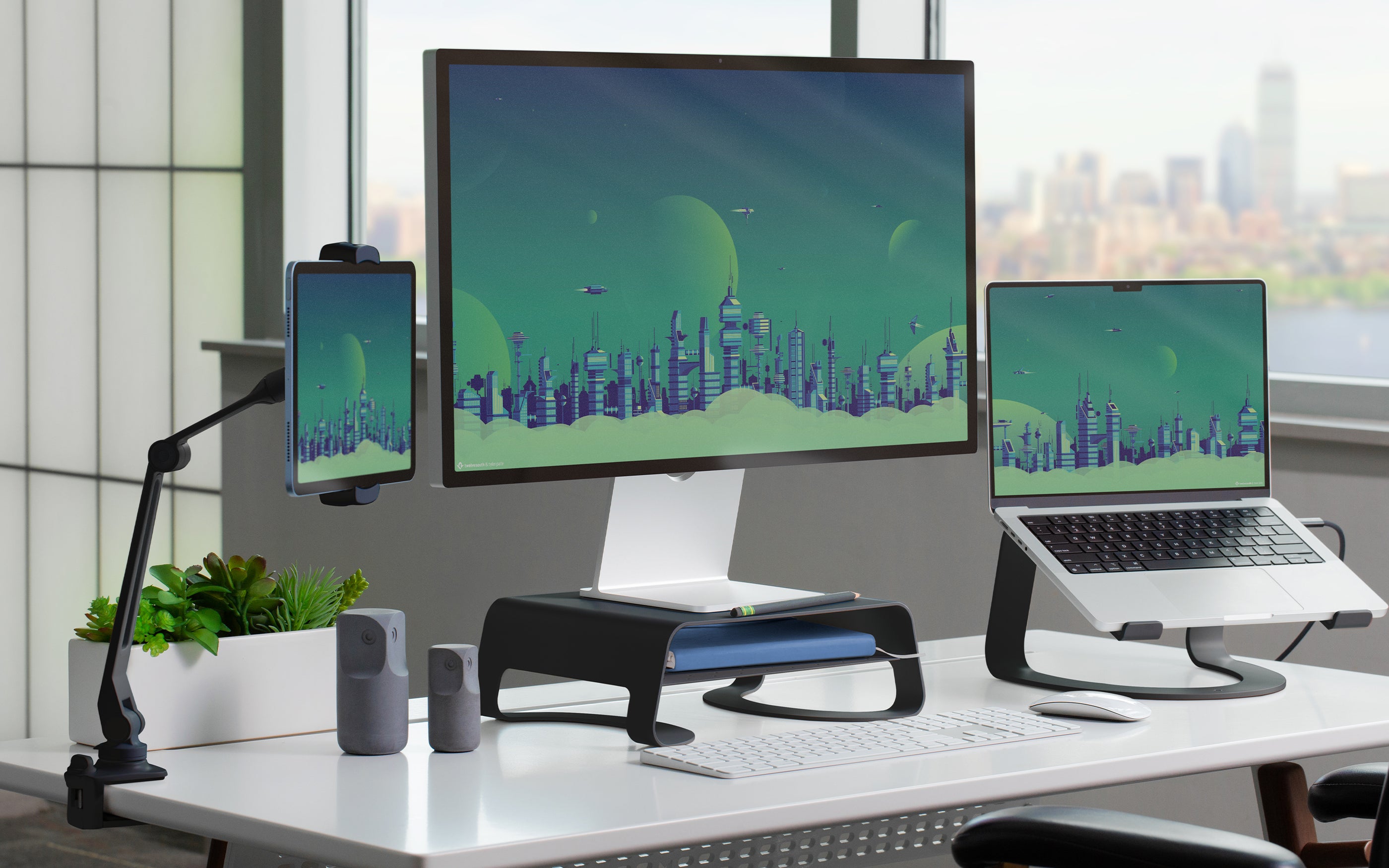 HoverBar Duo Flexible Arm for iPad and iPhone | Twelve South