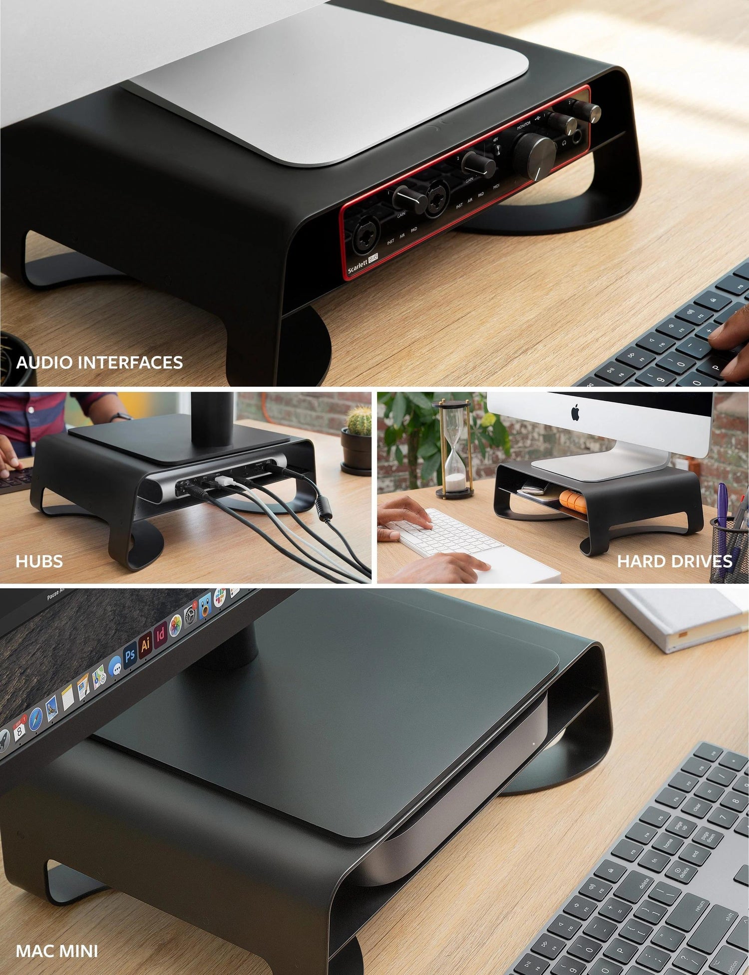Curve Riser from Twelve South for iMacs and iMac Pro