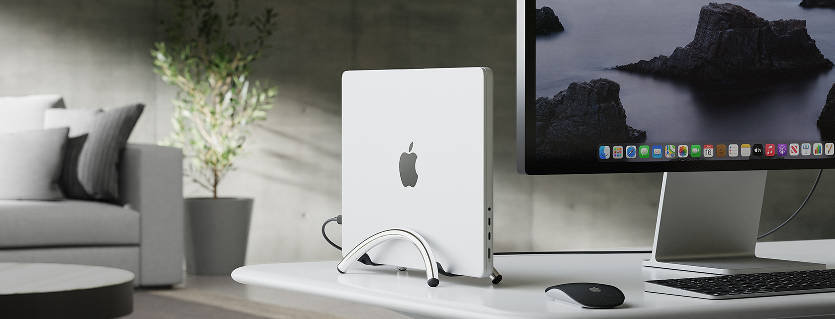 Twelve South BookArc Flex: Sleek Vertical Laptop Stand